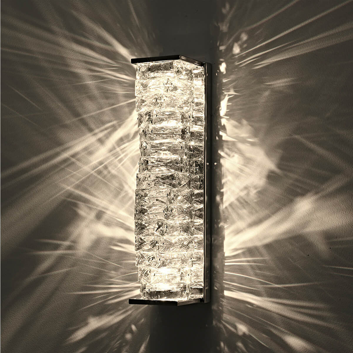 Modern luxury crystal wall lamp bedroom lamp | Sofary Lighting