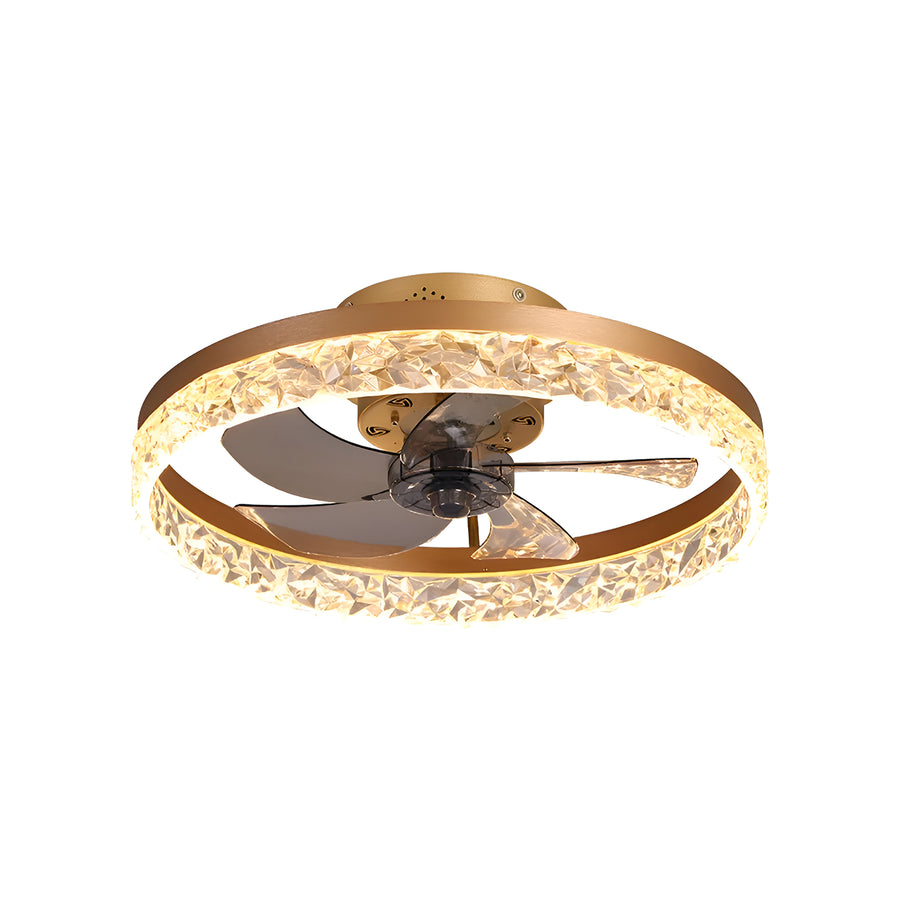 circular ceiling fan light modern and simple creative embedded ...