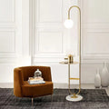 Marble Base Modern Arc Floor Lamp - Sofary Lighting