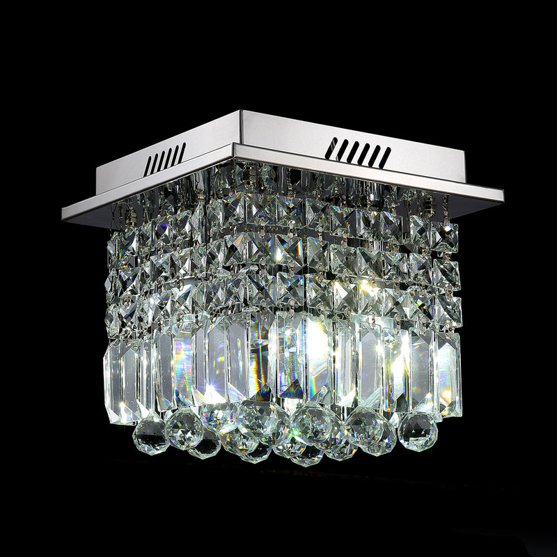 Little Square Hallway Crystal Chandelier - Ceiling Lights - Sofary Lighting
