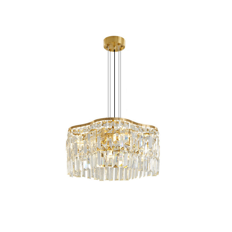 Modern Luxury Gold Crystal Chandelier | Sofary Lighting
