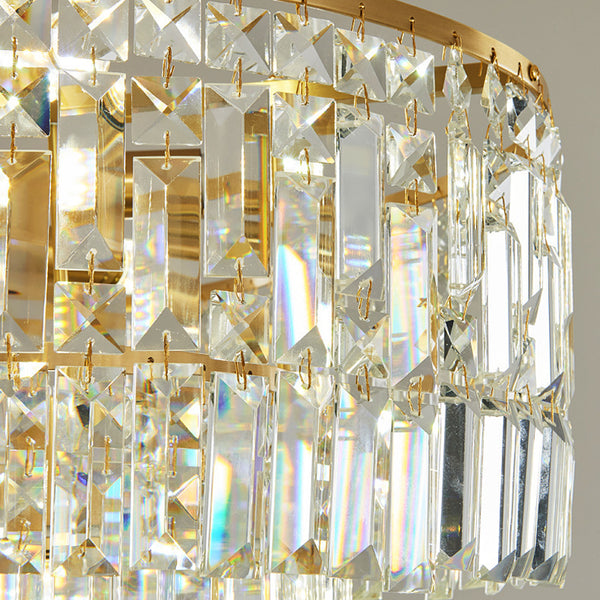 Modern Luxury Gold Crystal Chandelier | Sofary